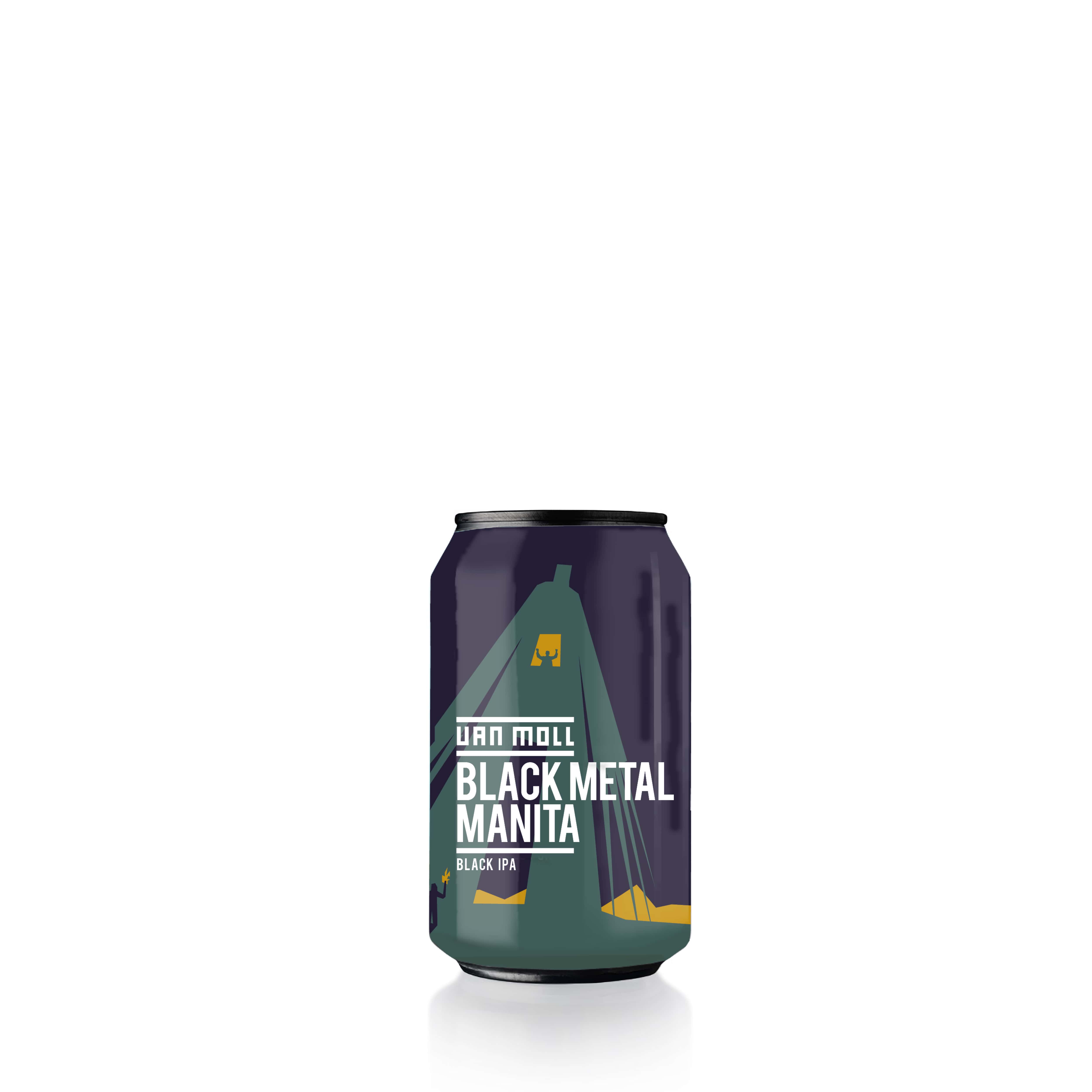 Black Metal Manita - Black IPA - Van Moll Craft Beer